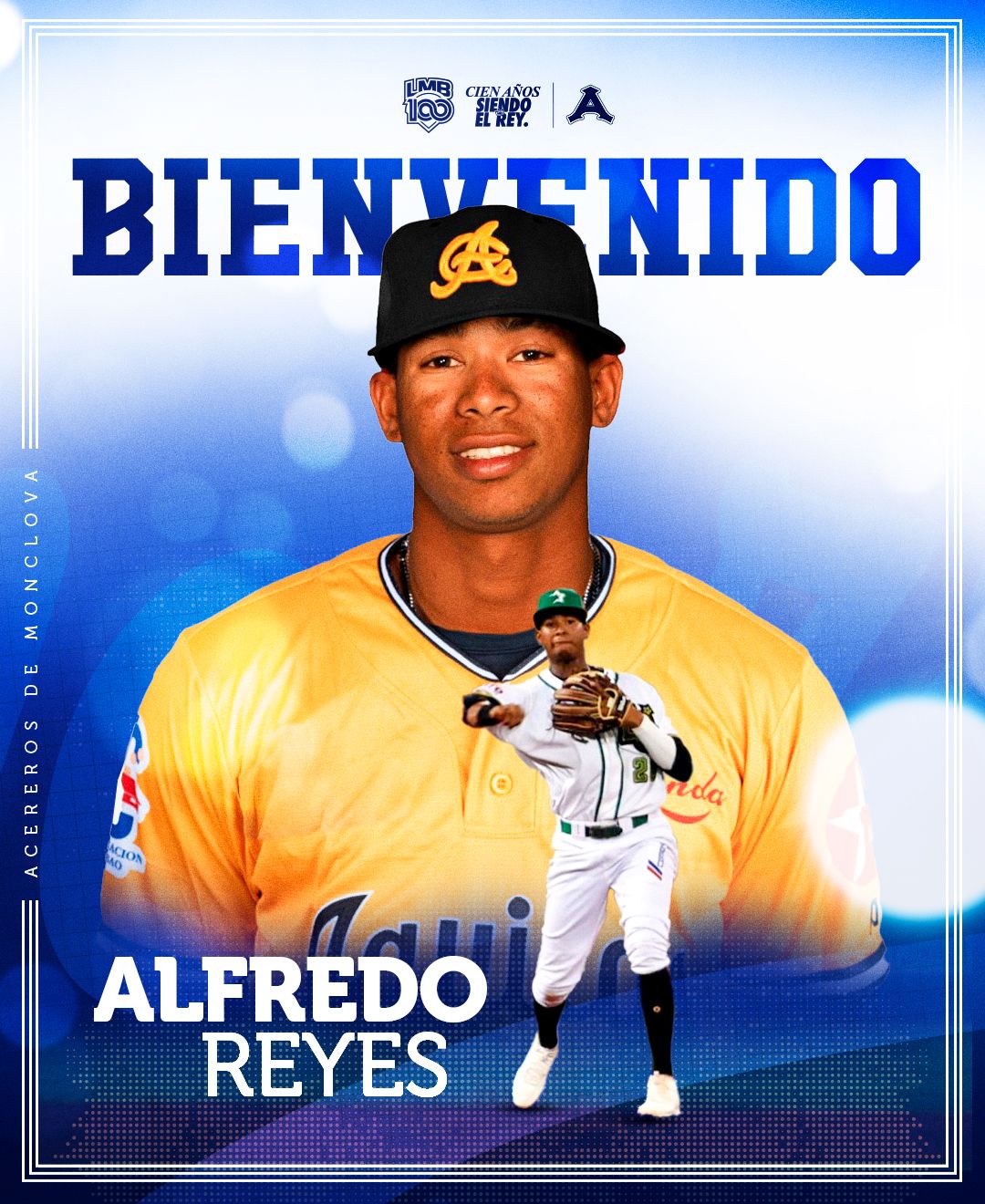 ALFREDO REYES SE UNE A ACEREROS