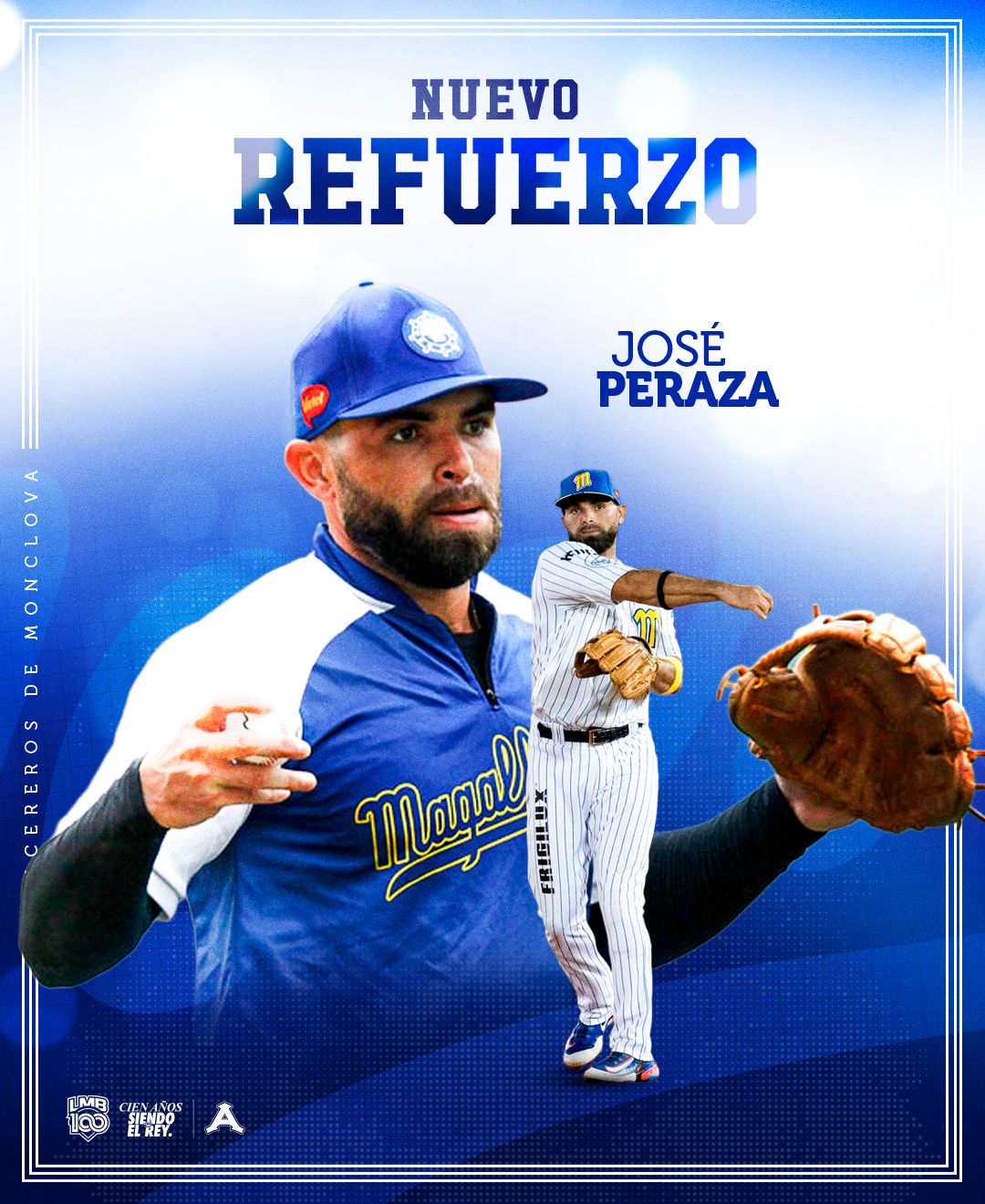 JOSÉ PERAZA SE INTEGRA A LA FURIA AZUL